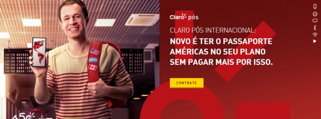 Claro Pós | 0800 337 2121 | 100GB de Internet + Netflix