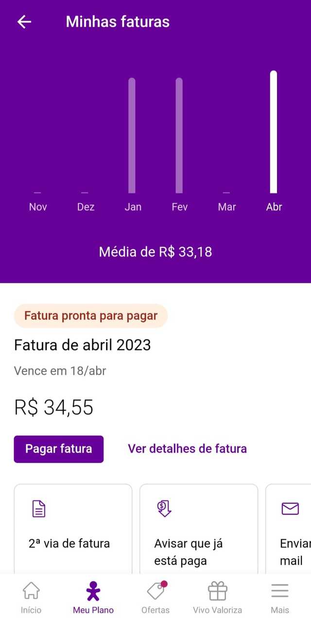 Como acessar o Meu Vivo e tirar 2ª via de fatura?