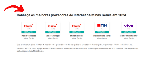 MELHORES planos de internet residencial perto de você!
